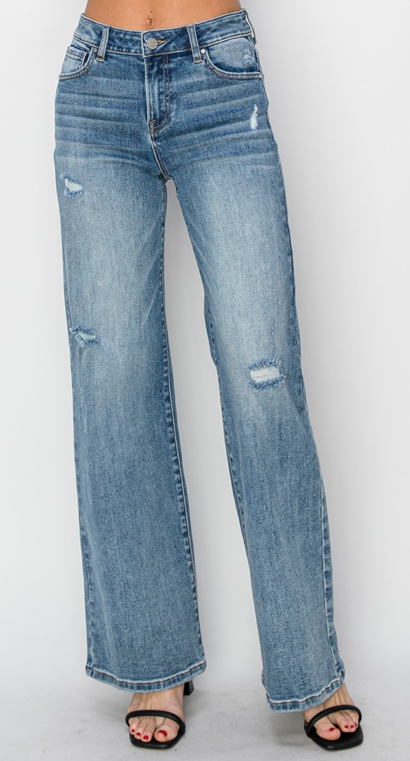 Angie Wide Leg Vintage Jean – Wild N Boho Boutique